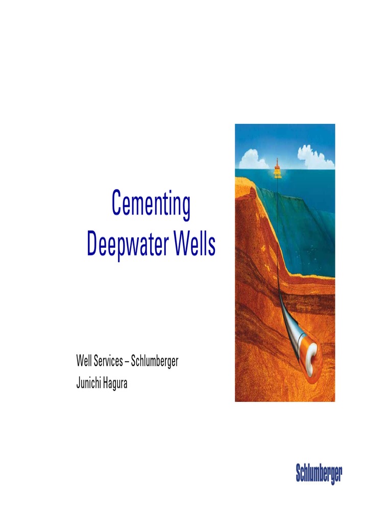 H15Symposium Deepwater Cementing Presen | PDF | Casing (Borehole) | Pressure