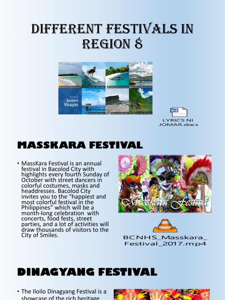 Region 8 - Contemporary Arts | PDF | Philippines