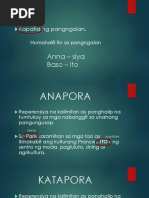 Anapora at Katapora Lesson | PDF