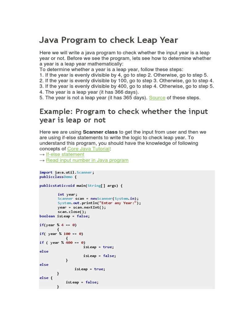 Java Program to Calculate Area of Square and Display the Result | PDF | Control Flow | Integer ...