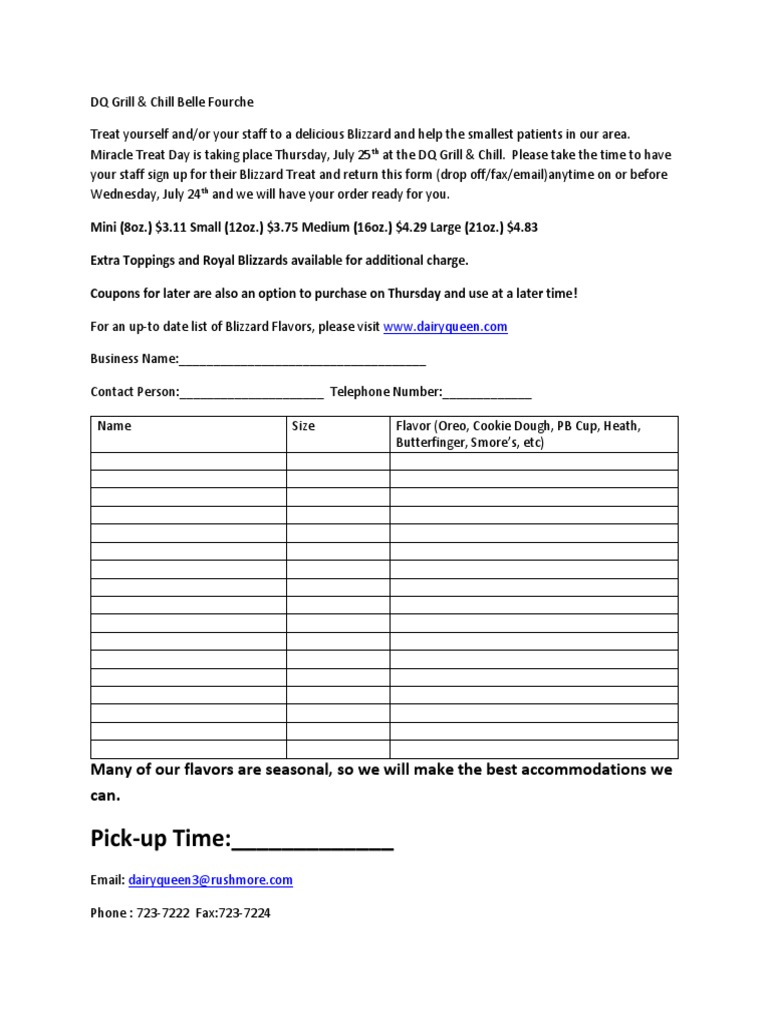 2019 MTD Order Form | PDF