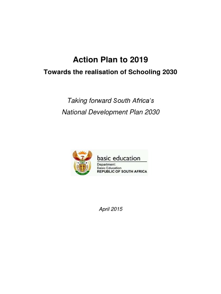 South Africa Action Plan 2019 | PDF | Teachers | Curriculum