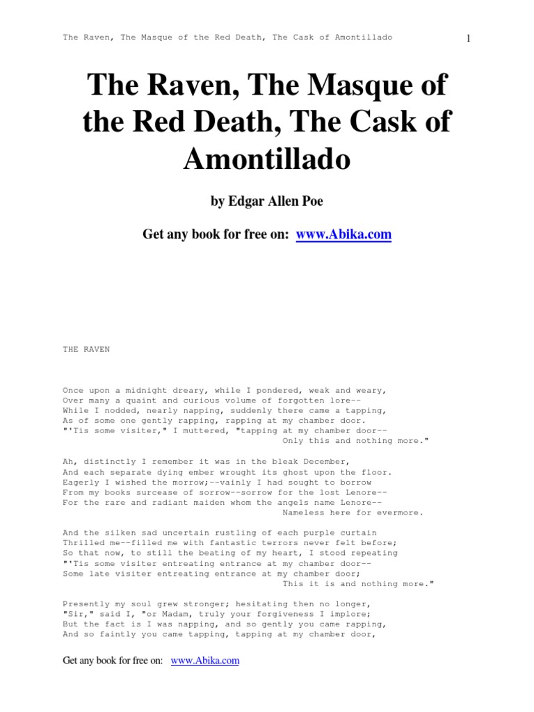 The Raven PDF | PDF | The Raven
