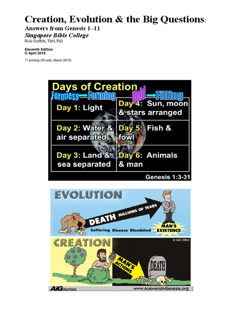 Creation & Evolution-ed11-RG Eng CR 4399 v1.0.0 | PDF | Creationism ...