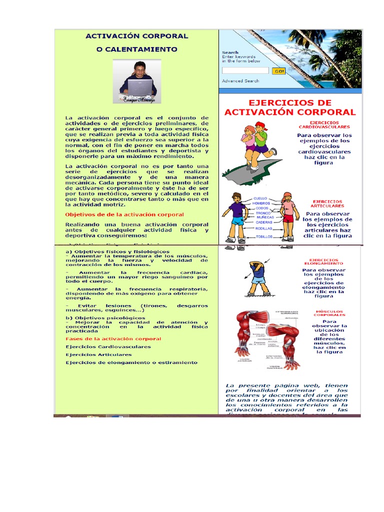 Activacion Corporal | PDF