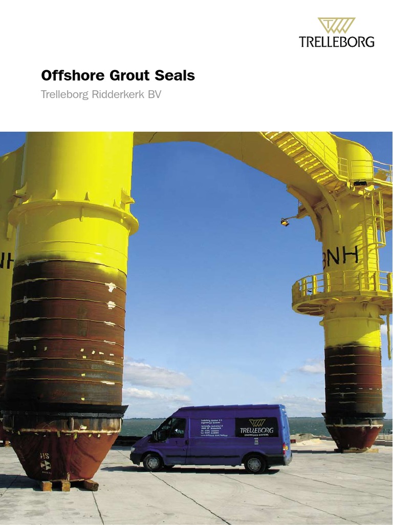 Offshore Grout Seals: Trelleborg Ridderkerk BV | PDF | Offshore Wind ...