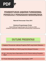 Standar Kompetensi Jabatan PPBJ | PDF