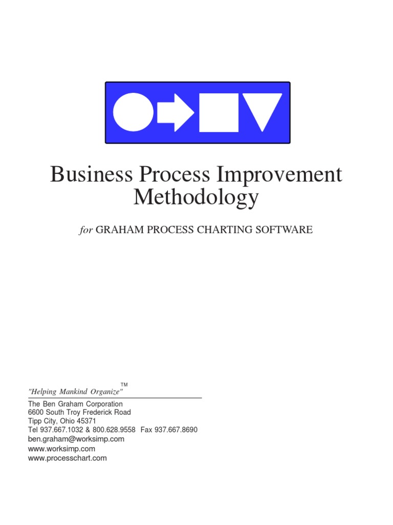 Business Process Improvement Methodology | PDF Business Process Improvement Methodology | PDF