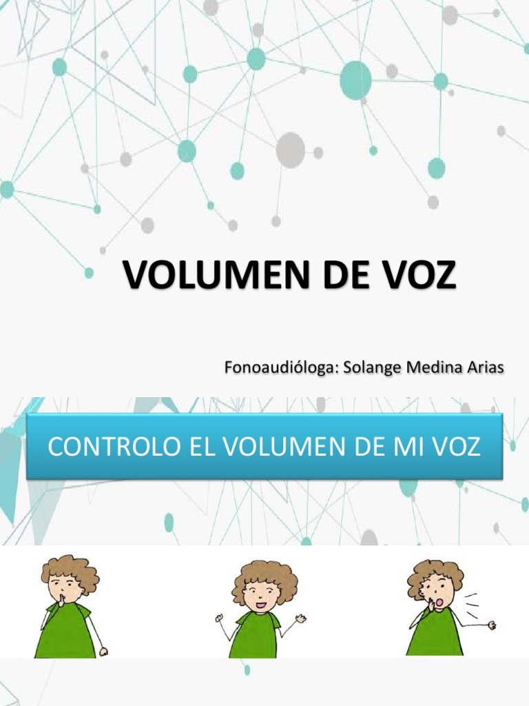 Volumen de Voz | PDF