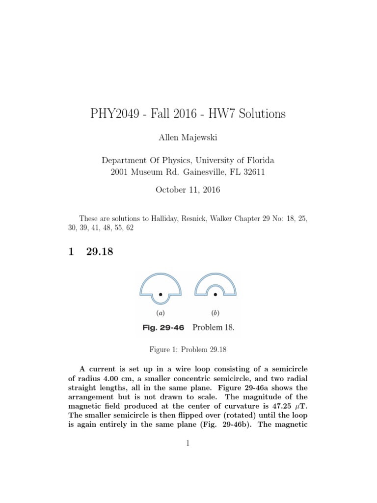 Hw7 Solutions | PDF | Circle | Angle