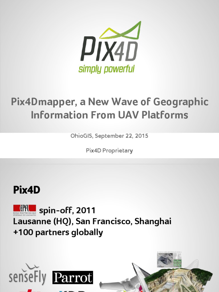 PIX4D Simply Powerful | PDF | Geographic Information System | Unmanned ...