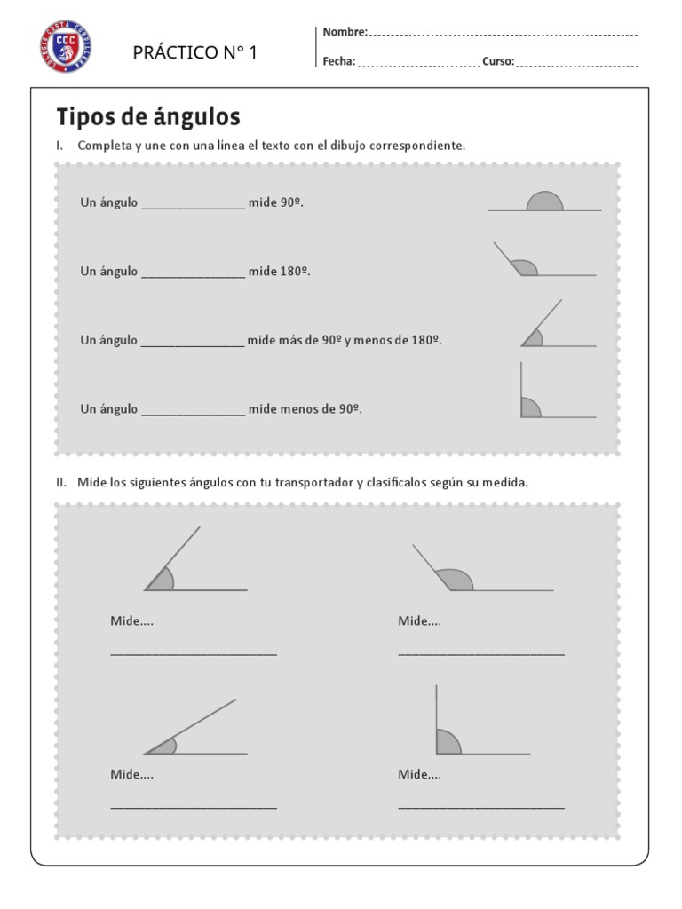 Tipos de Ángulos y Clasificación | PDF