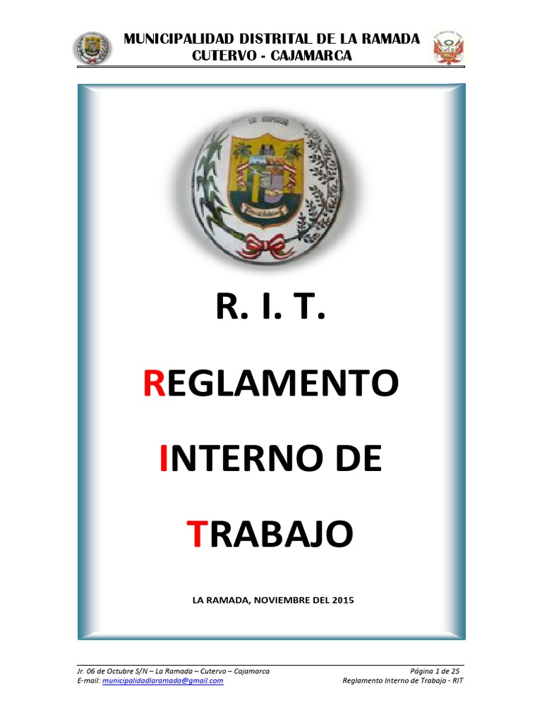 Rit | PDF | Derecho laboral | Regulación