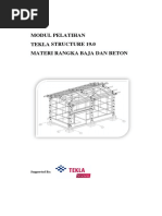 Modul Learning Tekla Structures | PDF