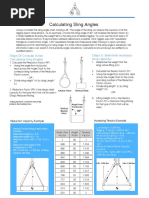 Sling Mode Factor Chart | PDF
