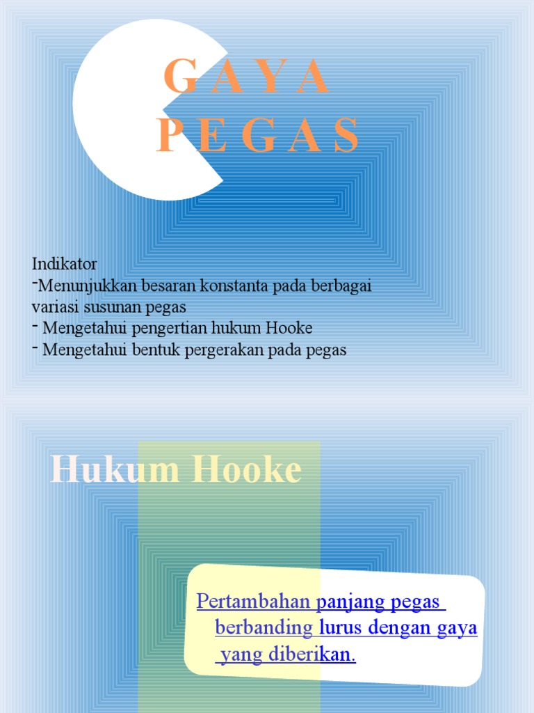 Gaya Pegas | PDF