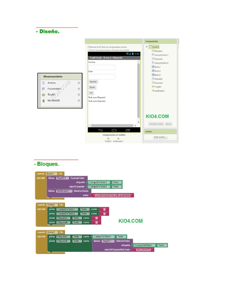 Ejercicio TinyDB MIT | PDF