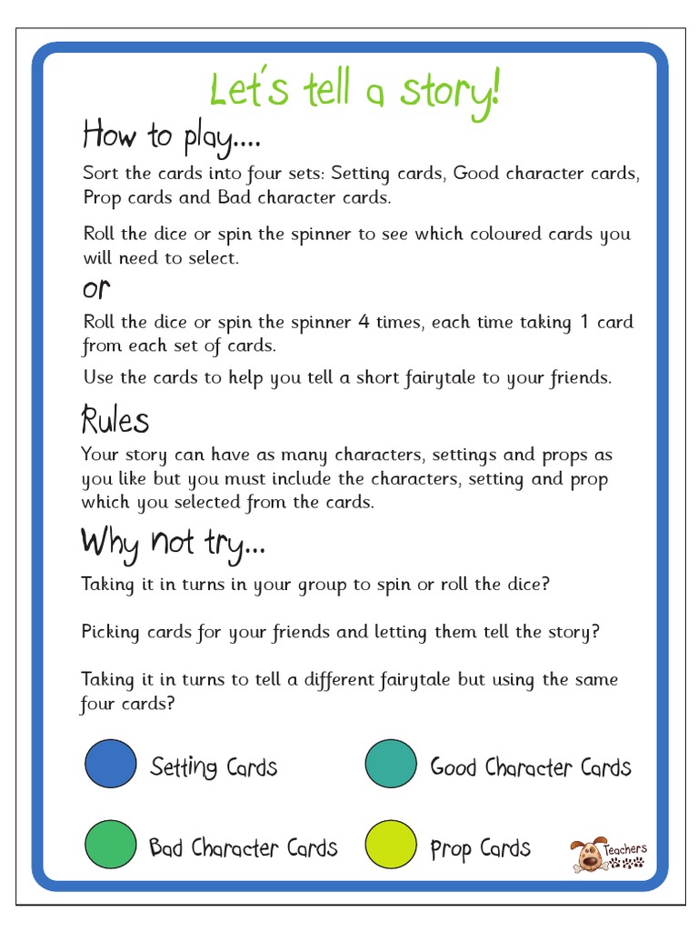 Tell A Story | PDF