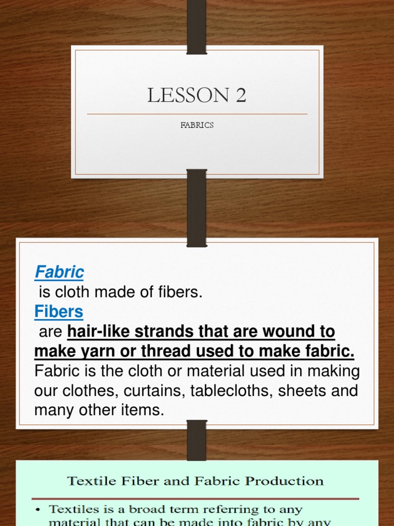 Lesson 2 | Download Free PDF | Textiles | Silk