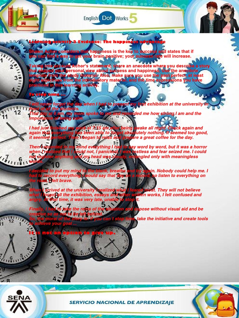 Learning Activity 2 Evidence: The Happiness Advantage | PDF