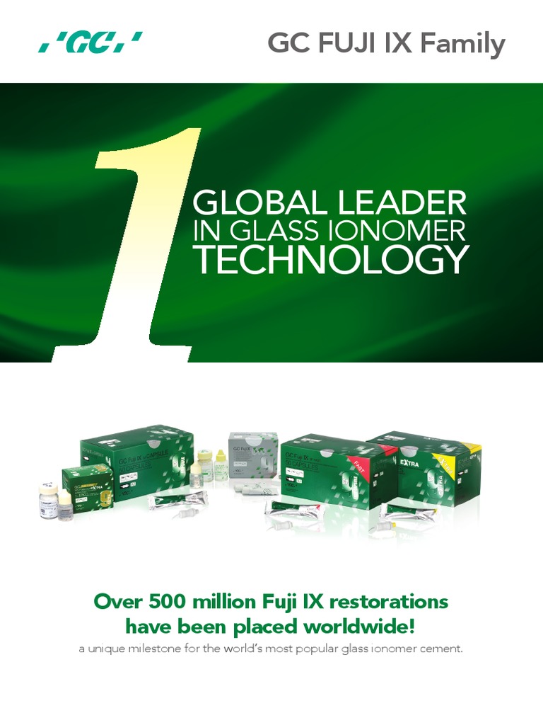 Brochure GC Fuji IX Family | Download Free PDF | Mouth | Dentistry