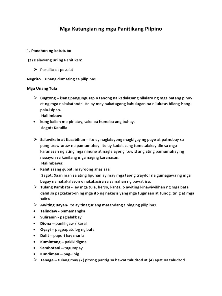 Halimbawa NG Komedya | PDF