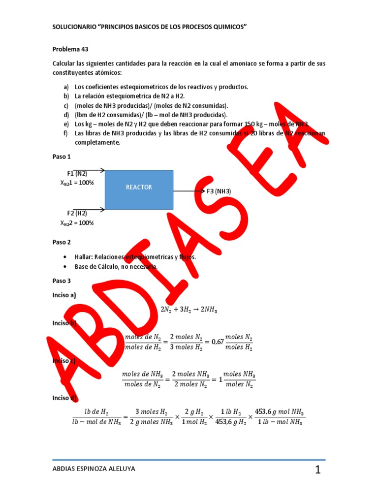 Re Acci Ones | PDF | Estequiometría | Dióxido de carbono