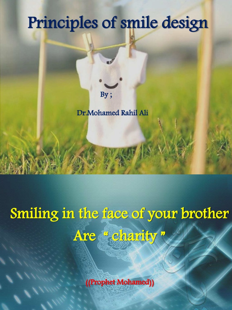 Principles of Smile Design: by DR - Mohamed Rahil Ali | PDF | Primate ...
