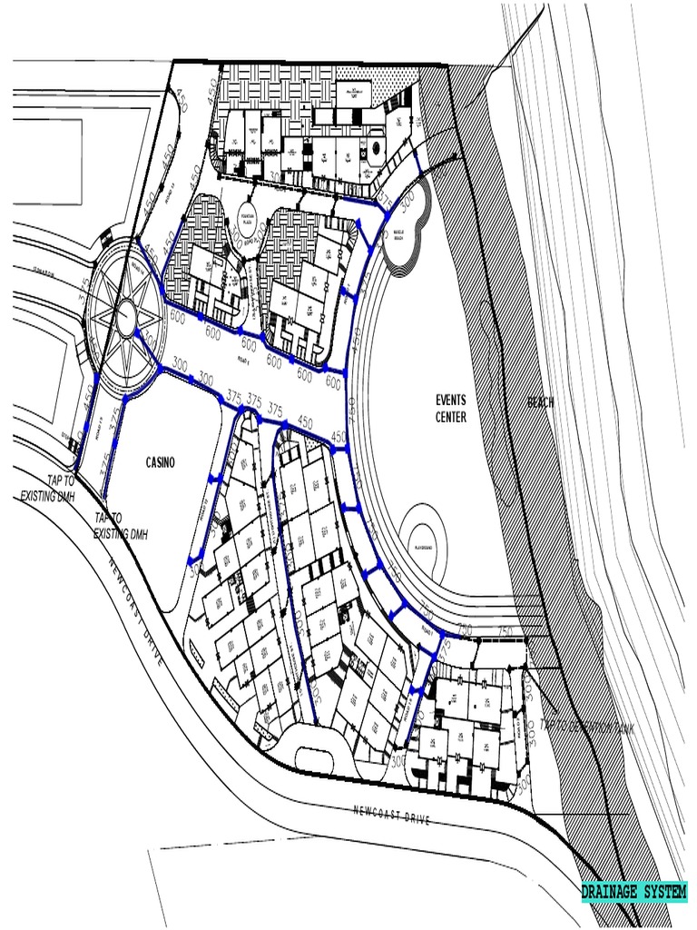 Events Center Beach: Drainage System | PDF