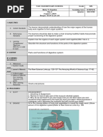 Lesson Plan On Digestion in Stomach and Intestines Grade 4 | PDF ...