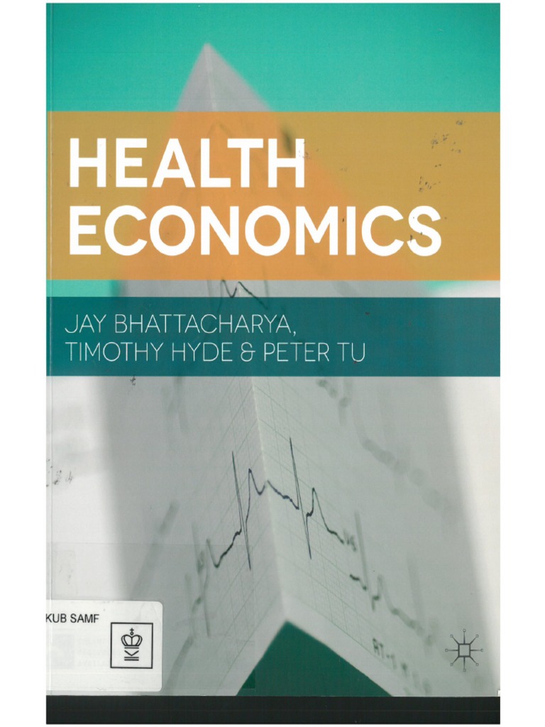 Health Economics Bhattacharya | PDF