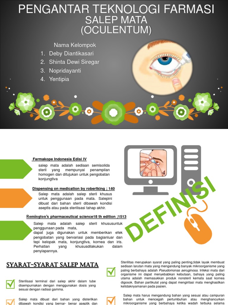 Panduan Lengkap Salep Mata Steril | PDF