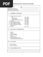 FORM Checklist Panel Listrik | PDF