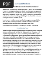 Fox Farm Nutrient Feeding Schedule | PDF