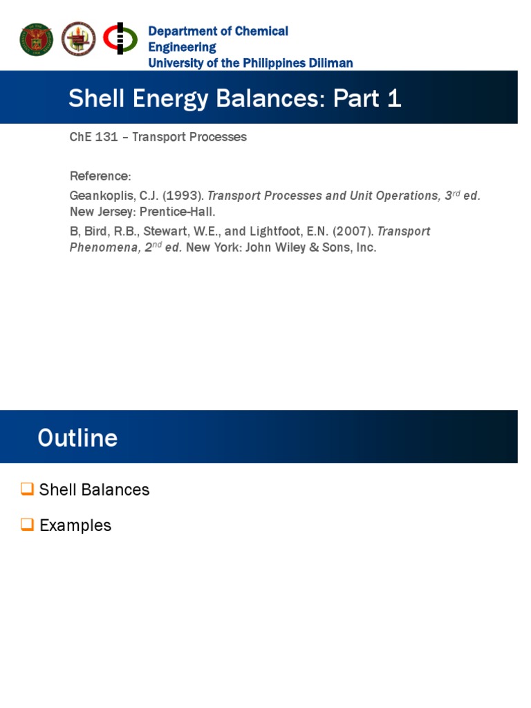 131.10a Shell Energy Balance | PDF | Thermal Conduction | Non ...
