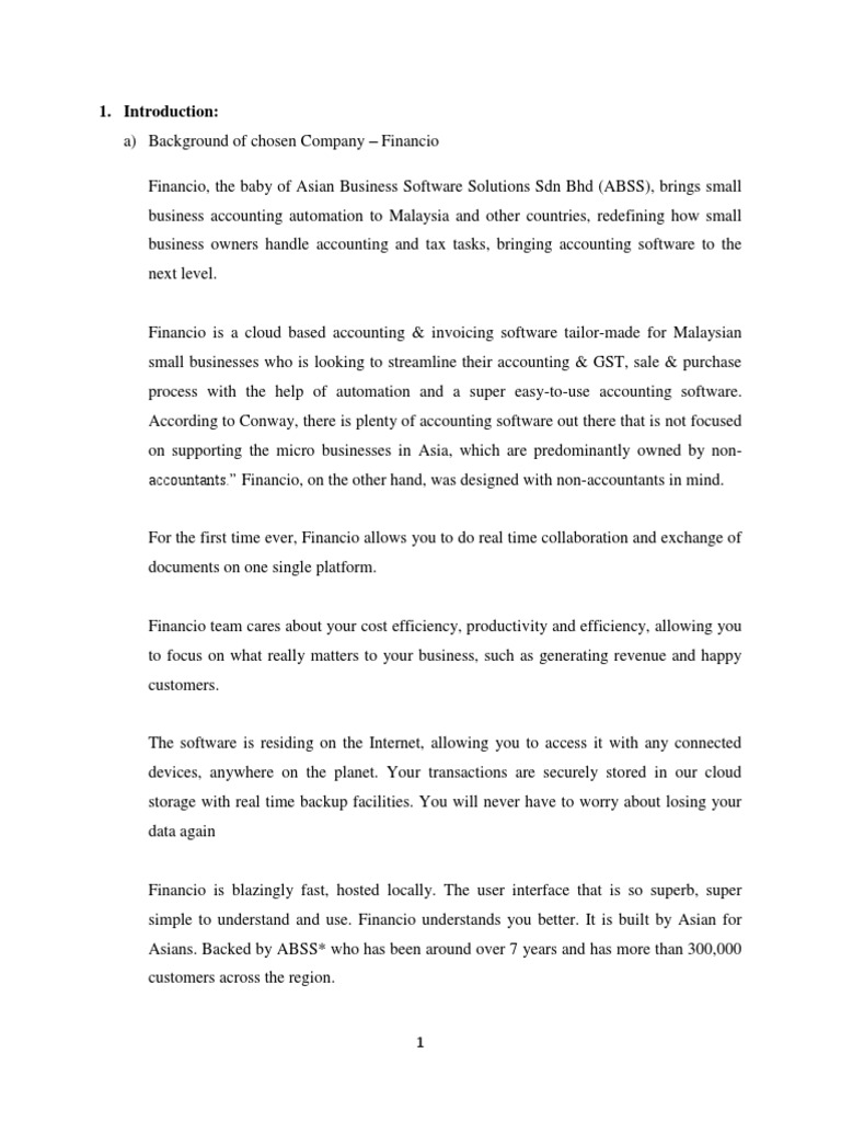 Ais 2 Assignment Pdf Quick Books Cloud Computing