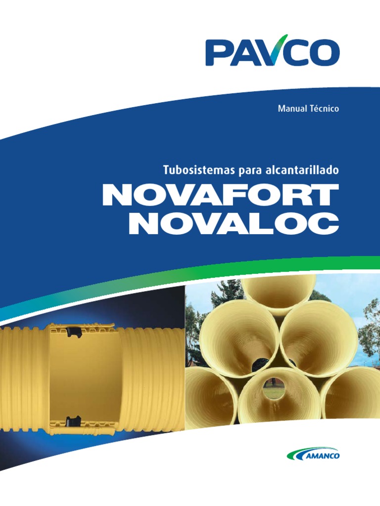 Manual Tuberias Pavco | PDF | Cloruro de polivinilo | Alcantarillado