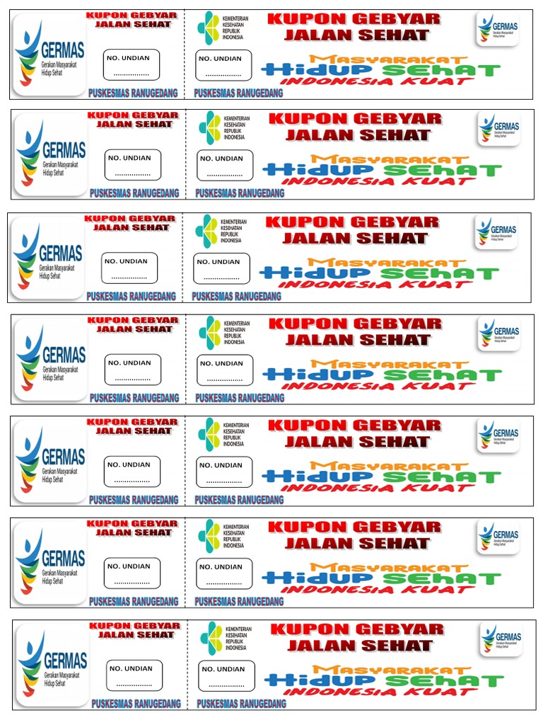 Kupon Germas Fix | PDF