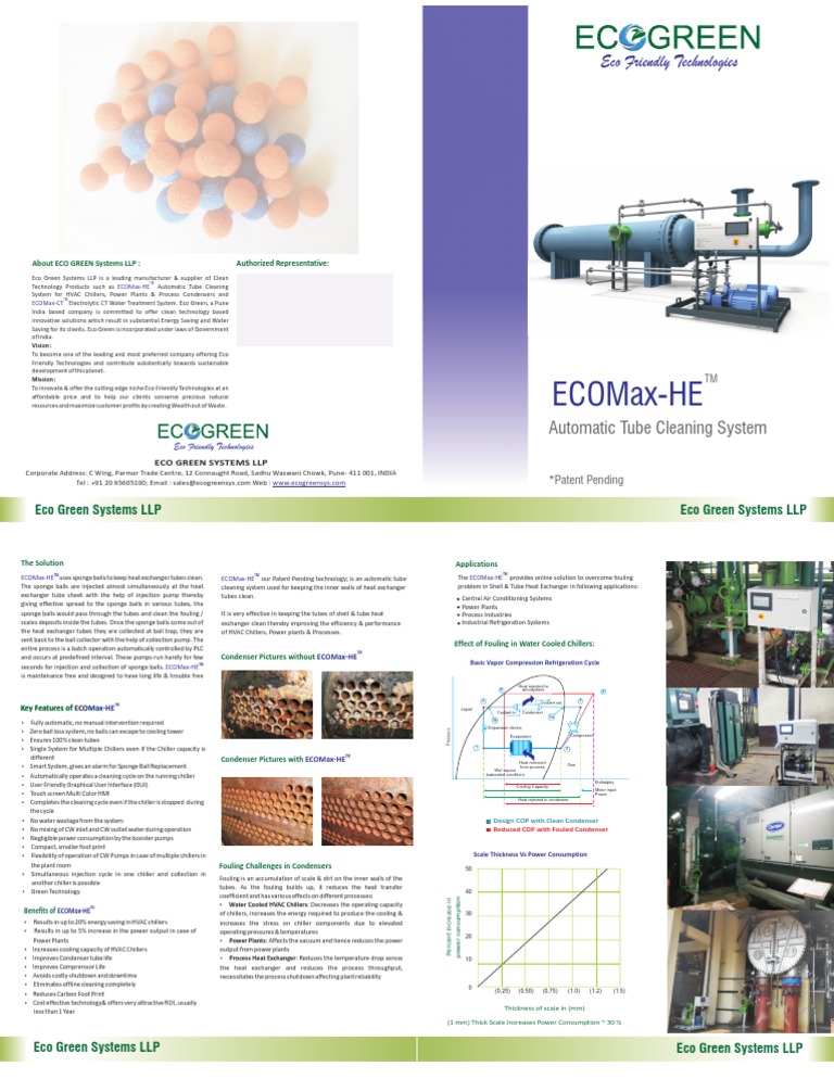 Automatic Tube Cleaning System Overview | PDF | Heat Exchanger ...