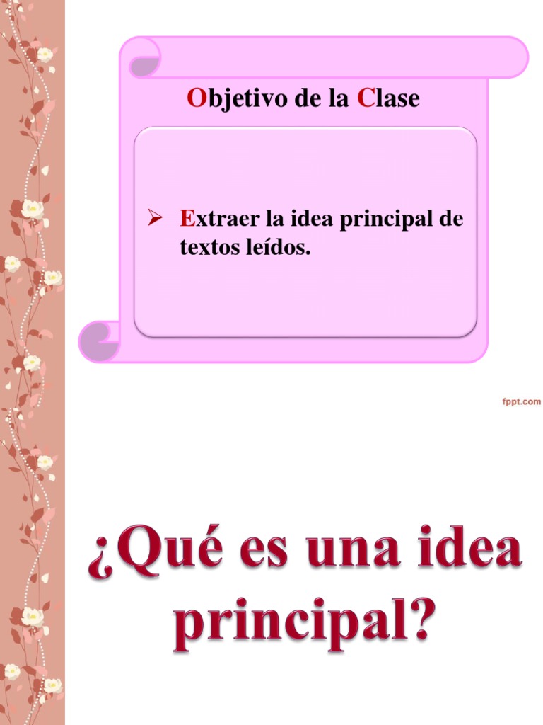 Cómo hallar la idea principal | PDF | Ciudad del Vaticano | Insectos