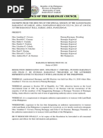 Church Board Resolution | PDF