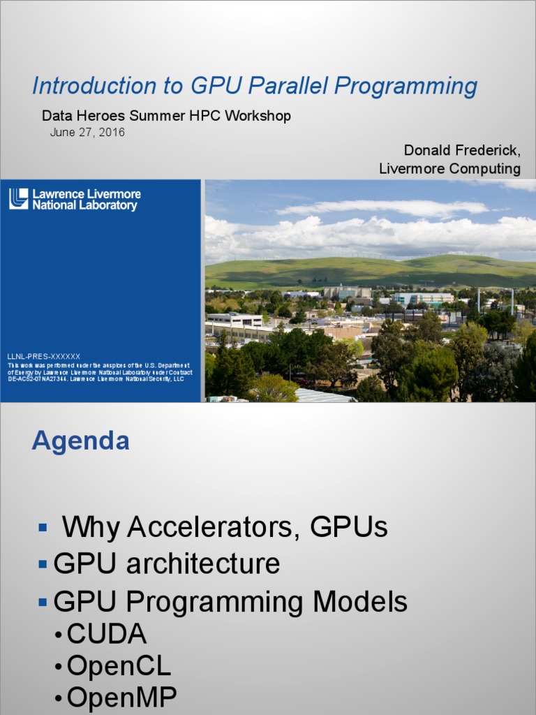 GPUParallelProgramming PDF | Download Free PDF | Parallel Computing | Graphics Processing Unit