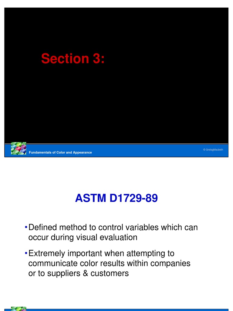 Fundamentals of Colors (2 of 2) | PDF | Color | Spectrophotometry