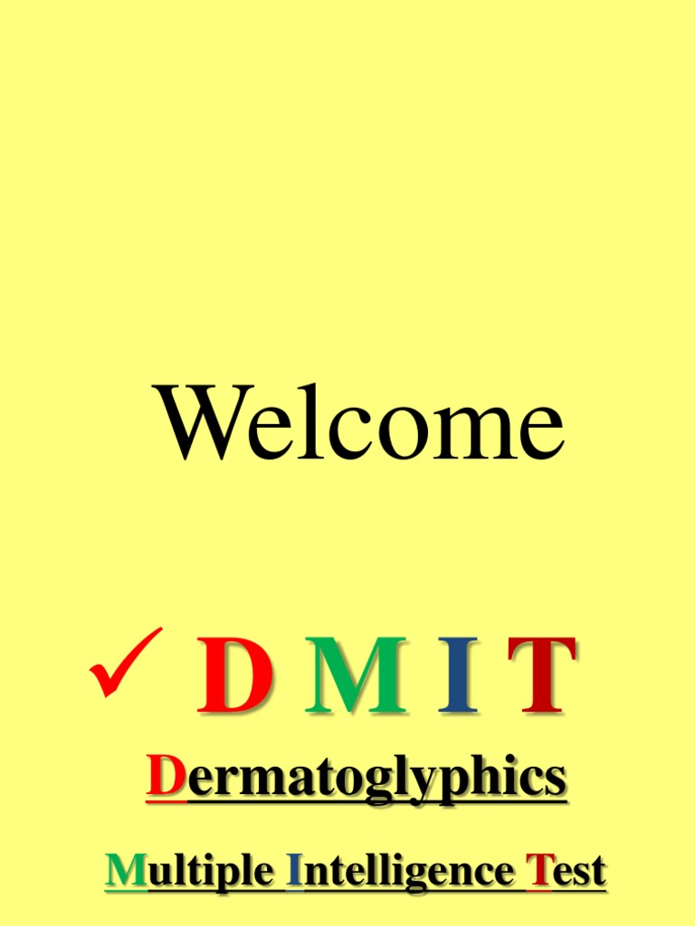 DMIT Presentation | PDF | Intelligence | Singing