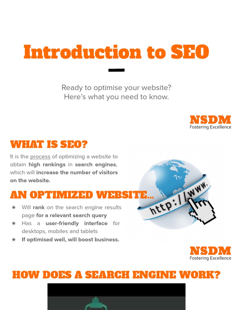 1 - Introduction To SEO | Download Free PDF | Search Engine ...