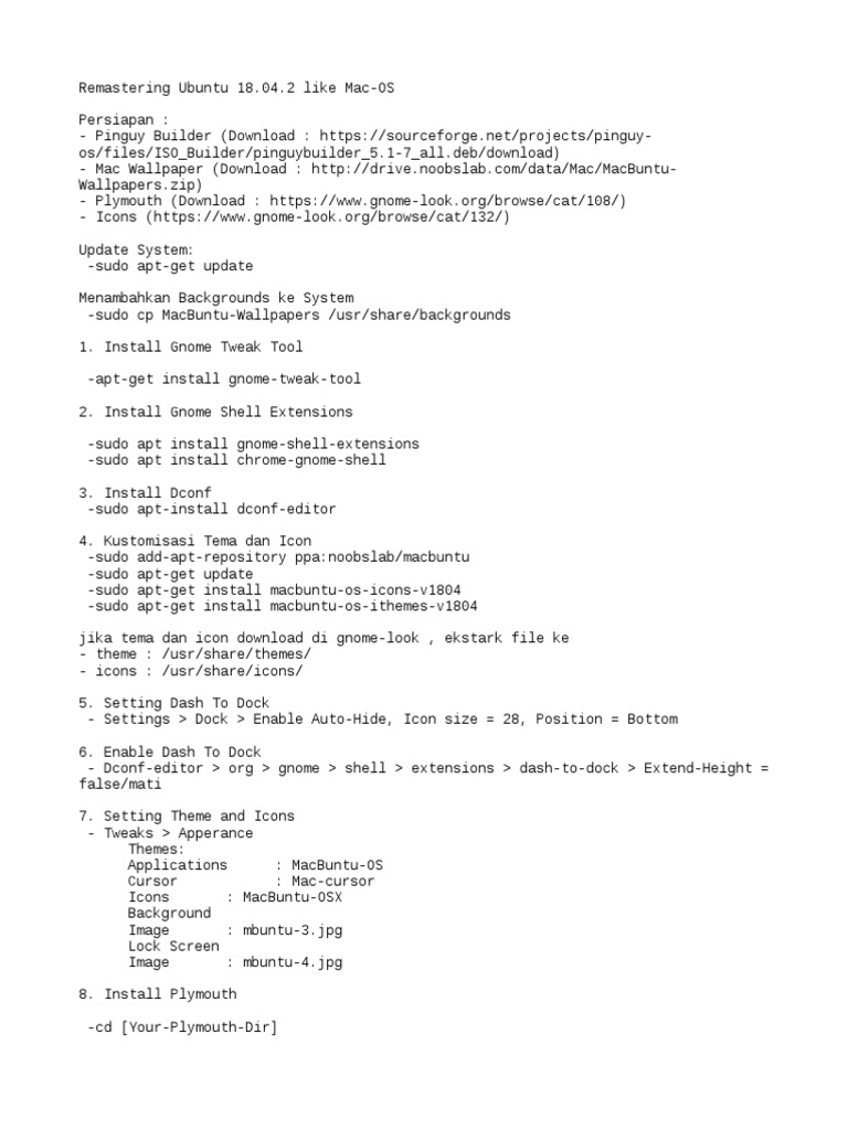 Remastering Ubuntu 18 | PDF | Icon (Computing) | Free Software Projects
