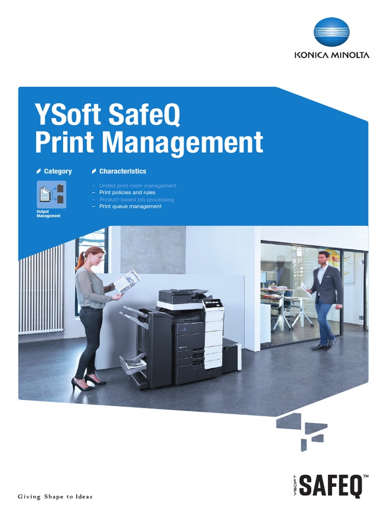 YSoft SafeQ Output Management Datasheet | PDF | Areas Of Computer Science | Computing