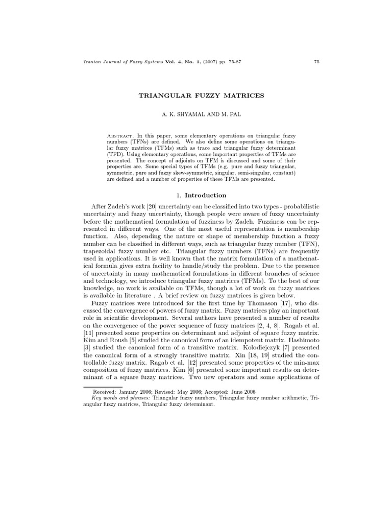 Triangular | PDF | Determinant | Matrix (Mathematics)