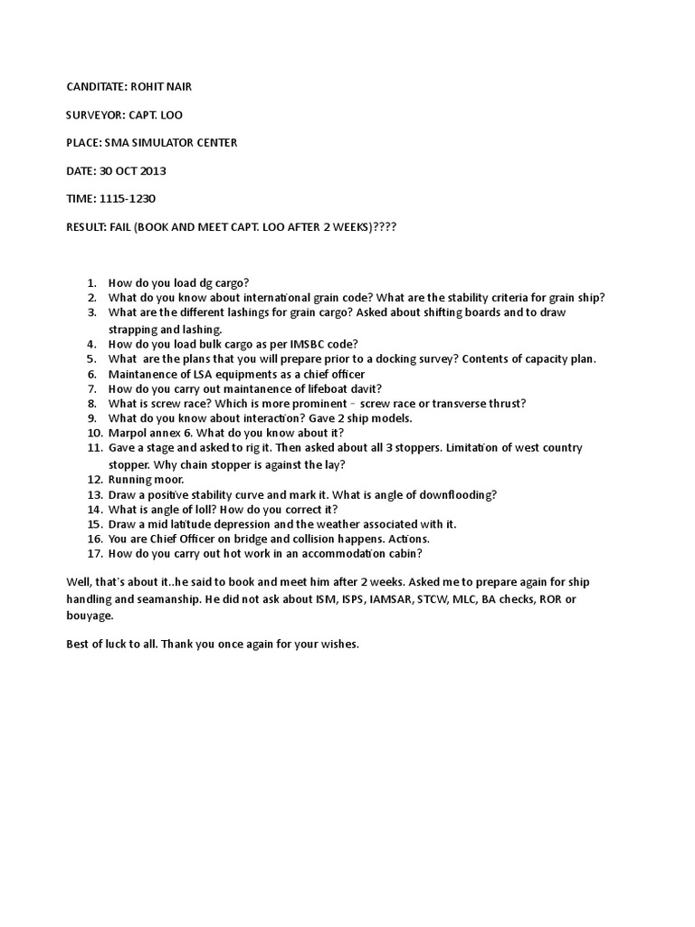 Singaporean Coc 2 Oral | PDF