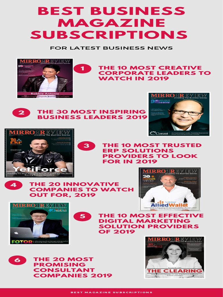 Best Magazine Subscriptions | PDF